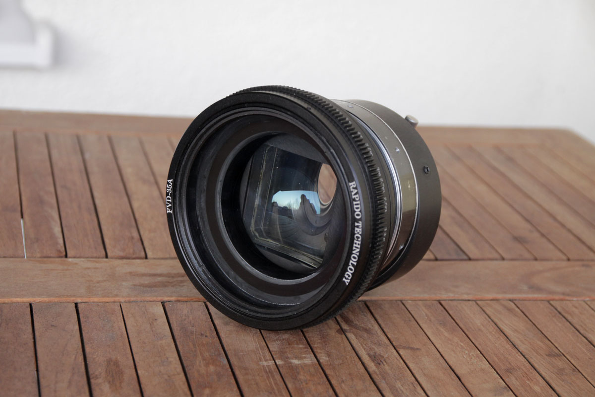 Modifizierung des Klassikers Totalscope als Single-Focus-System – scope4rental